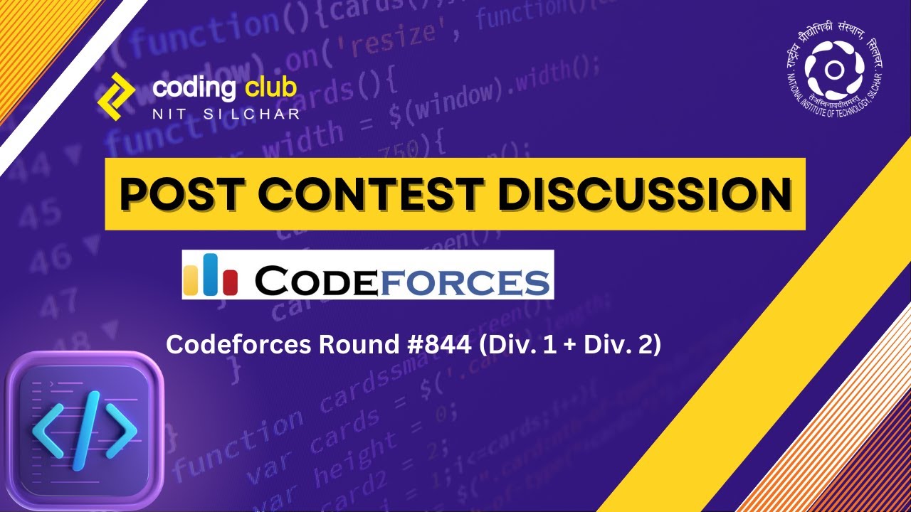 Codeforces Round 844 Div 1 Div 2 Discussion A B C D Youtube