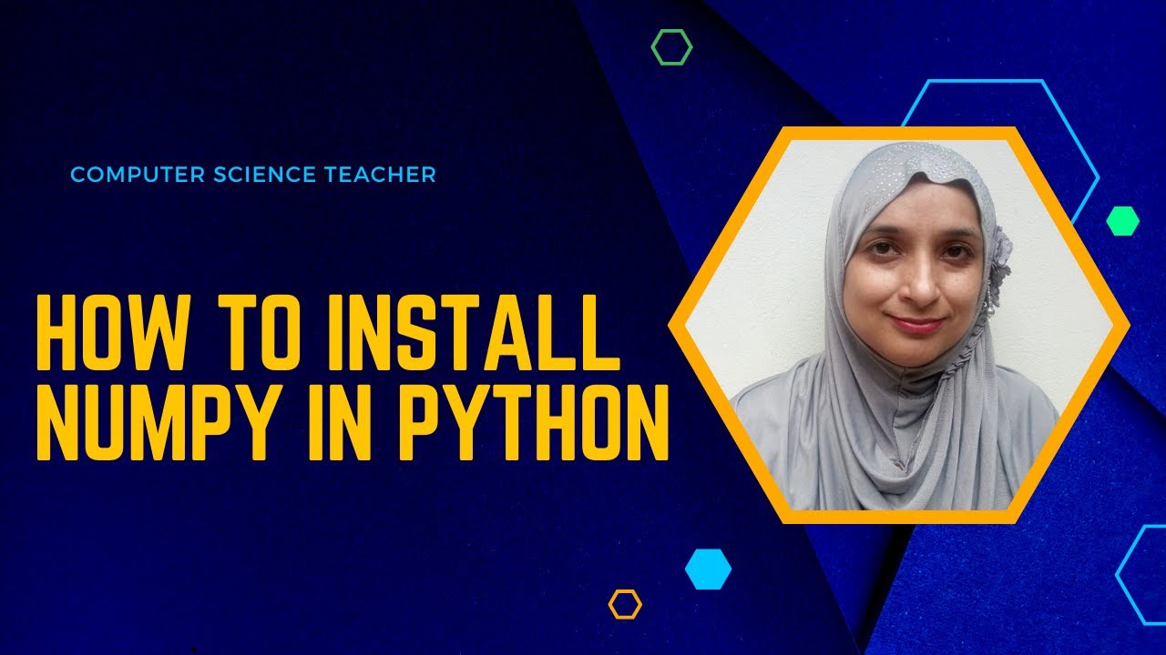 How To Install Numpy In Python Youtube