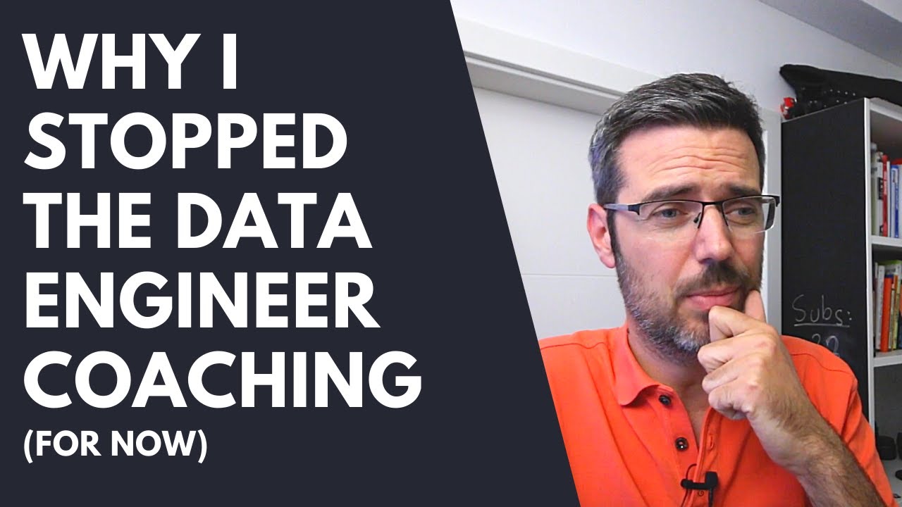 Why I Stopped The Data Engineer Coaching Youtube
