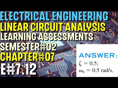 Linear Circuit Analysis Chapter 07 E 7 12 Basic Engineering
