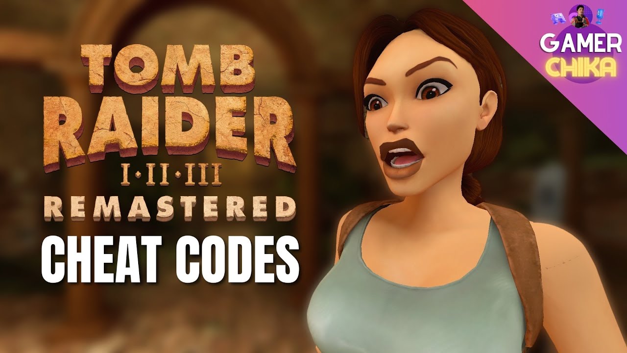 Complete Cheat Code Guide Tomb Raider 1 3 Remastered Youtube