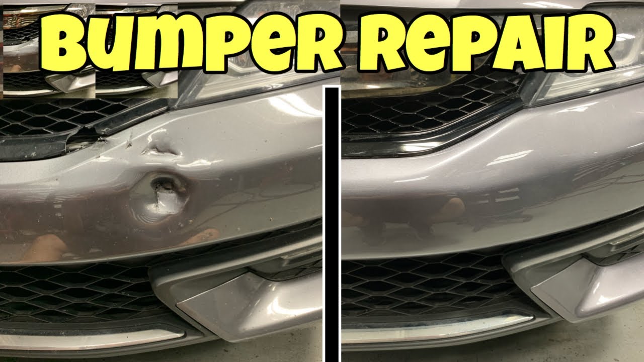 How To Fix Front Bumper Of Car
