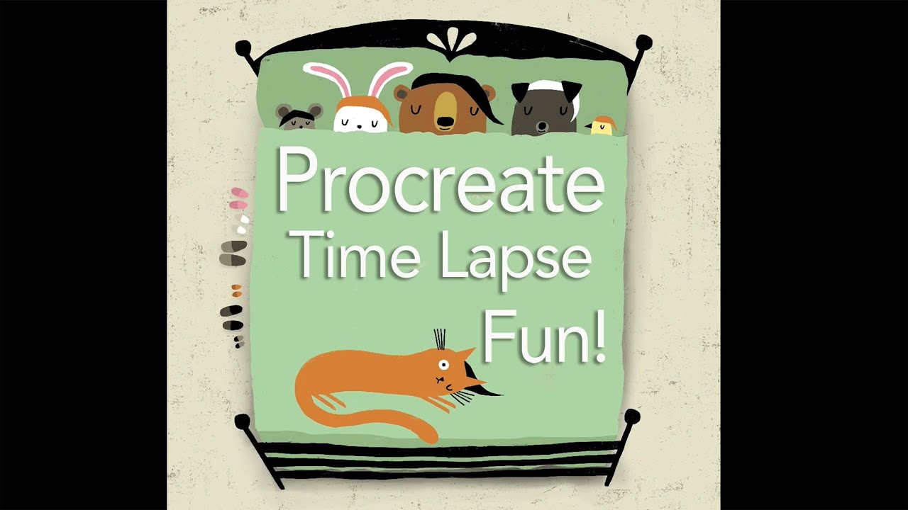 Procreate Time Lapse Fun Youtube