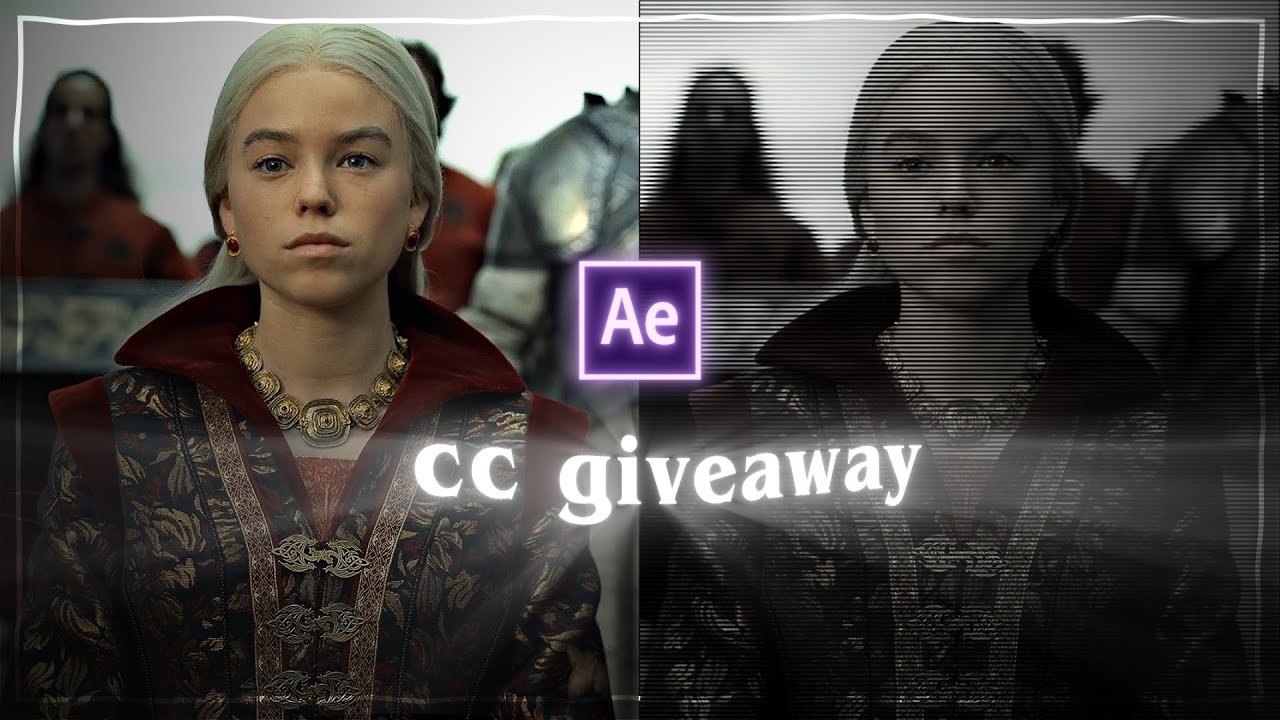 Cc Giveaway After Effects Youtube