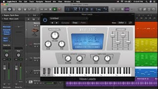 Wave Leads Virtual Instrument Plugin Synthesizer Leads Mac Pc Vst Au ...