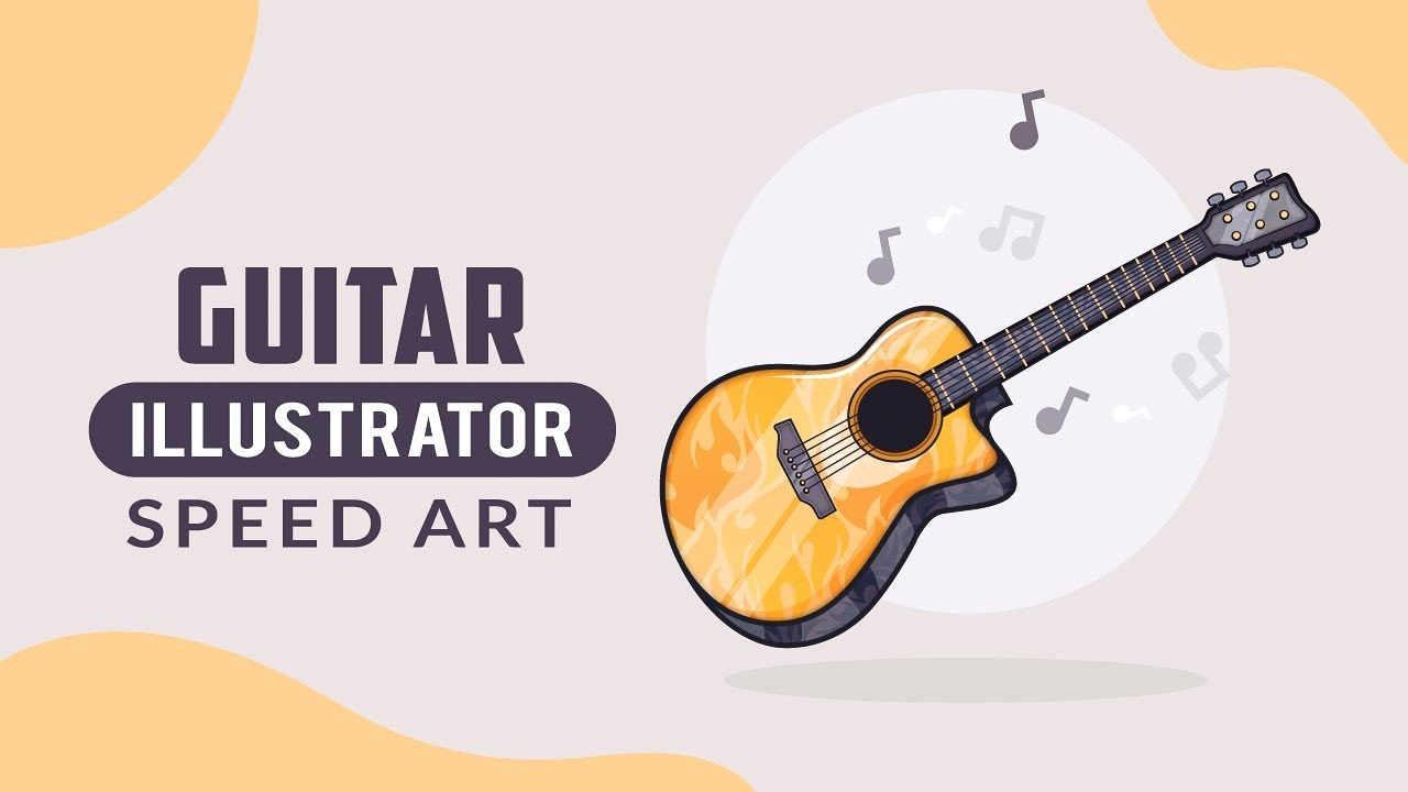Infographic Tutorial Illustrator Beginners Guitar