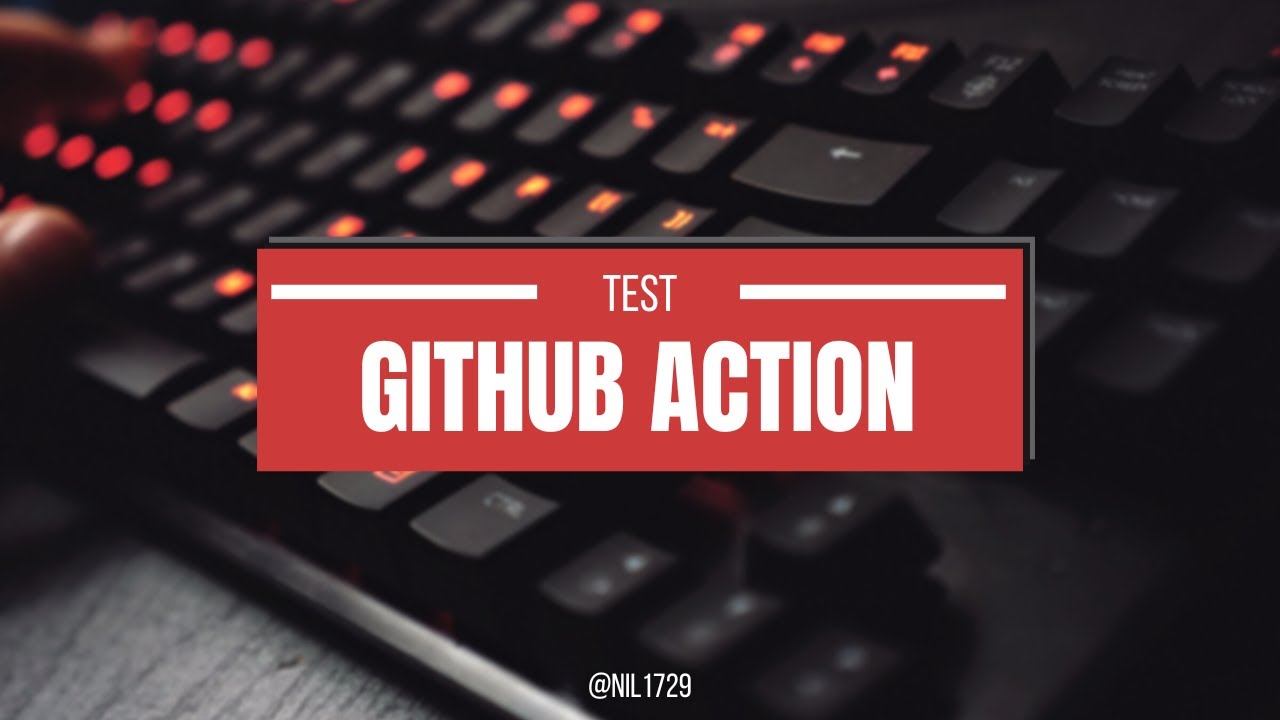 Github Actions Testing Example Youtube