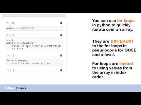 Python Exploring The For Loop With Counter