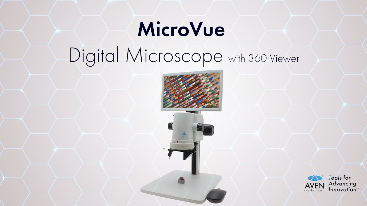 Microvue Digital Microscope With 3d Viewer Youtube