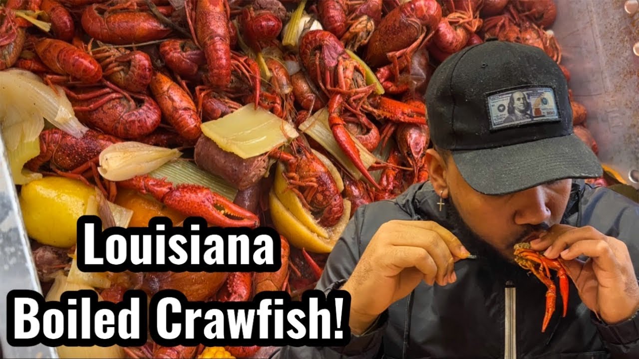How To Make Louisiana Boiled Crawfish Southern Cooking Chef Aldenb