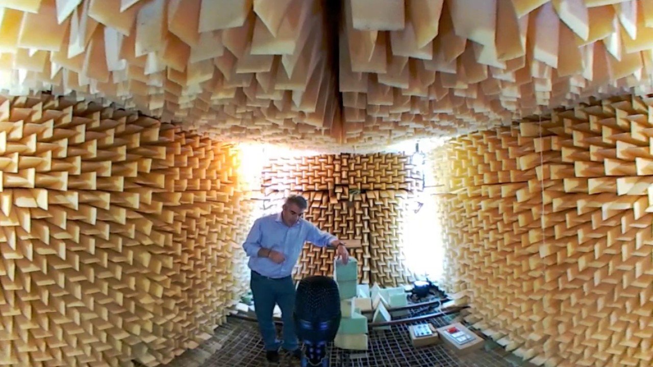 Test Cámara Anecoica Instituto De Acústica Uach 360 Vr Youtube
