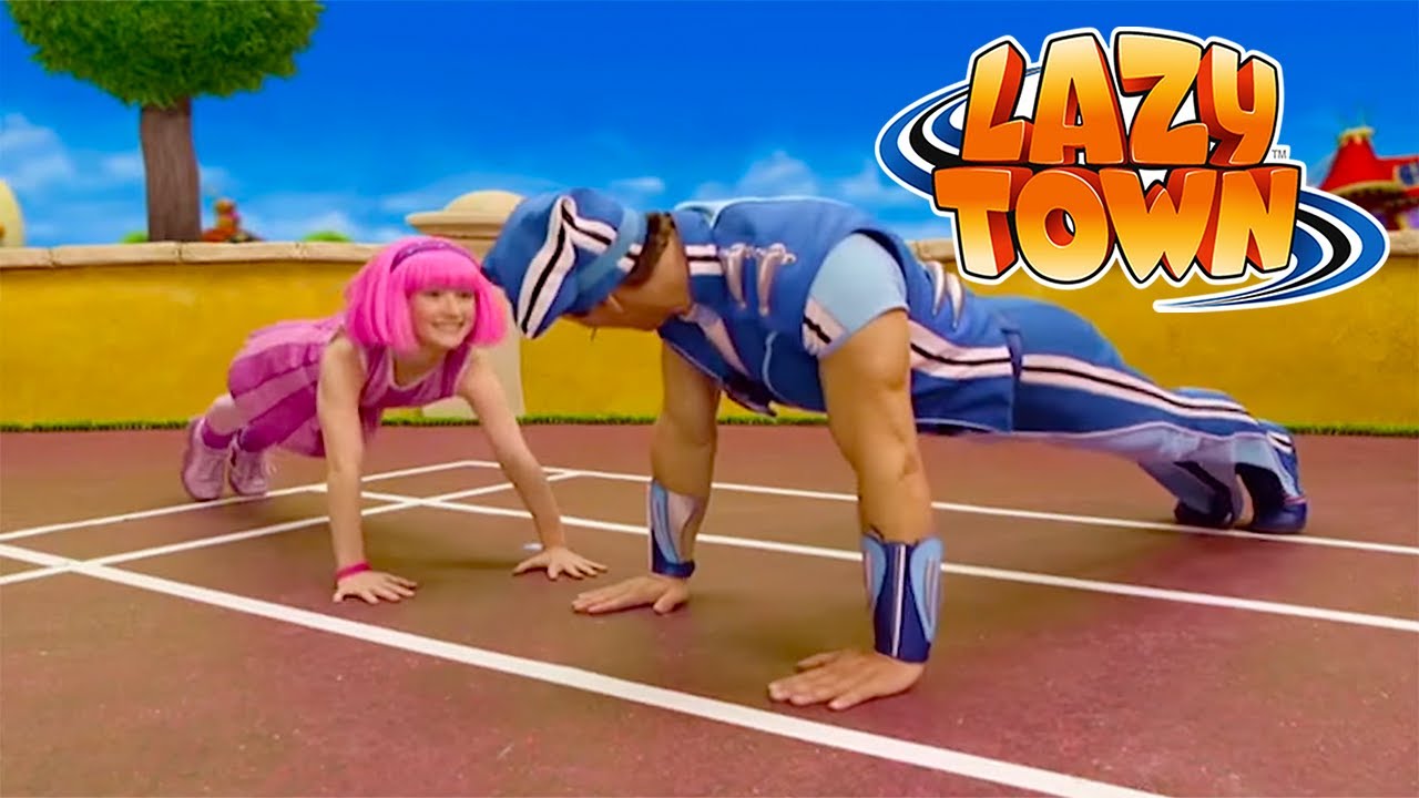 How Many Push Ups Can Sportacus Do Lazy Town S1 Ep 15 Full