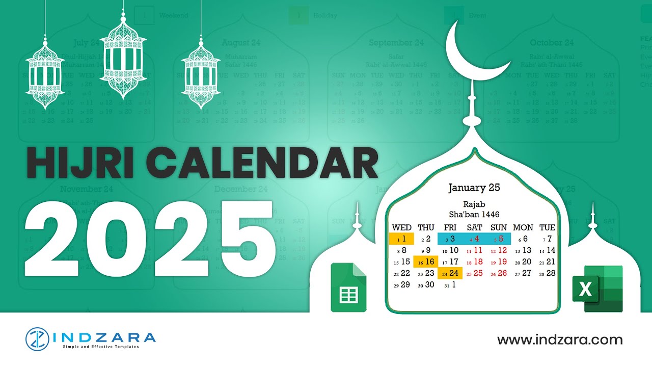 Hijri Calendar 2025 24 Stunning Calendar Designs Download Now Indzara