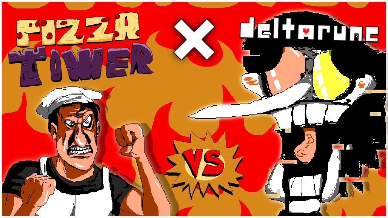 Pizza Tower X Deltarune Peppino Vs Spamton Boss Fight Theme Fanmade