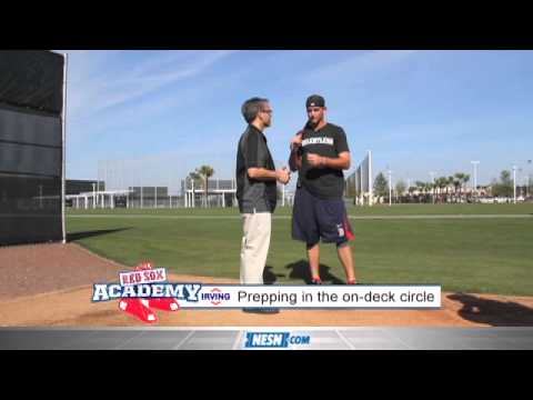 Red Sox Academy Prepping On Deck Youtube