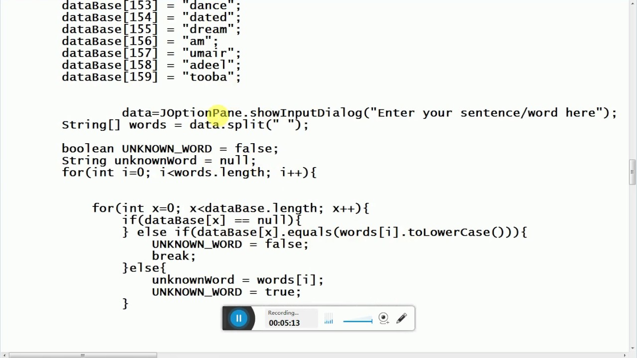 Spell Checker Program Youtube
