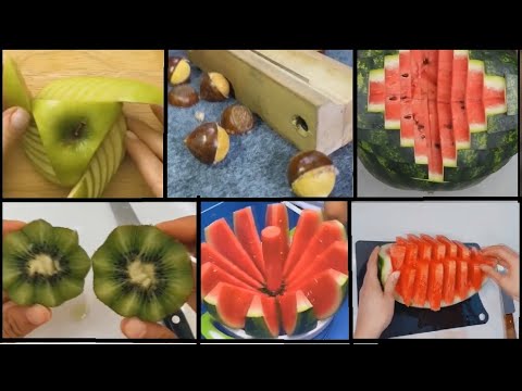 How To Slice Every Fruit Method Mastery Fruit Cutting Skills