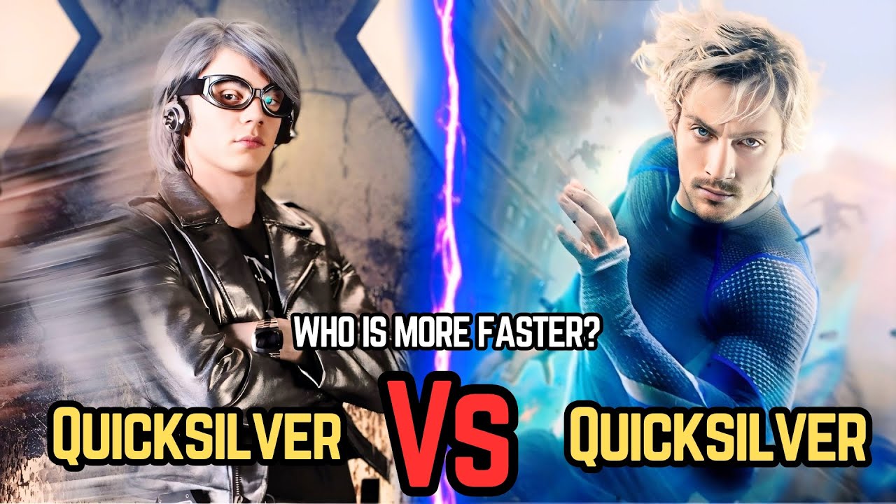 Quicksilver Vs Quicksilver Who Is More Faster And Who Is Stronger