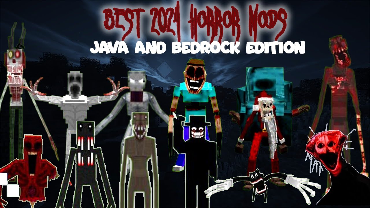 Best Horror Mods For Minecraft Bedrock Java Edition Part1 Youtube