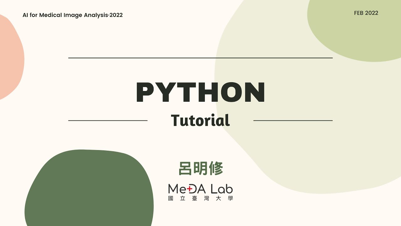 Lecture Python Tutorial Youtube