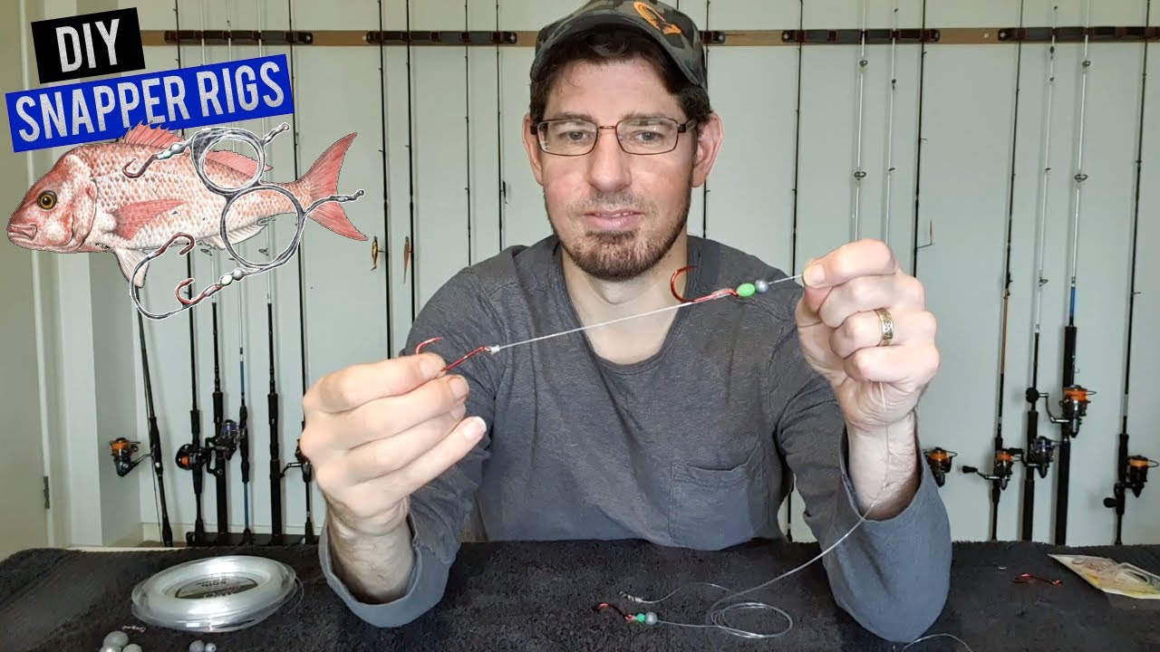Snapper Rig Setup Simple Diy Snell Fishing Rigs Tutorial Youtube