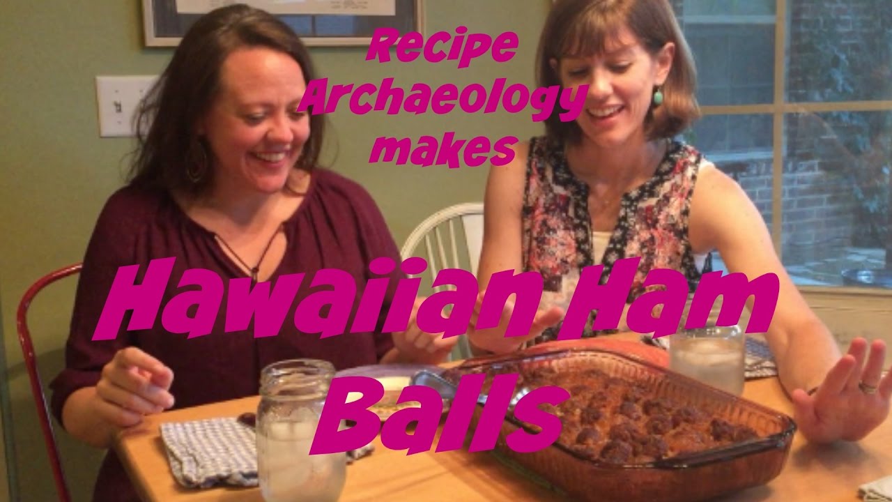 Cocktail Ham Balls Recipe