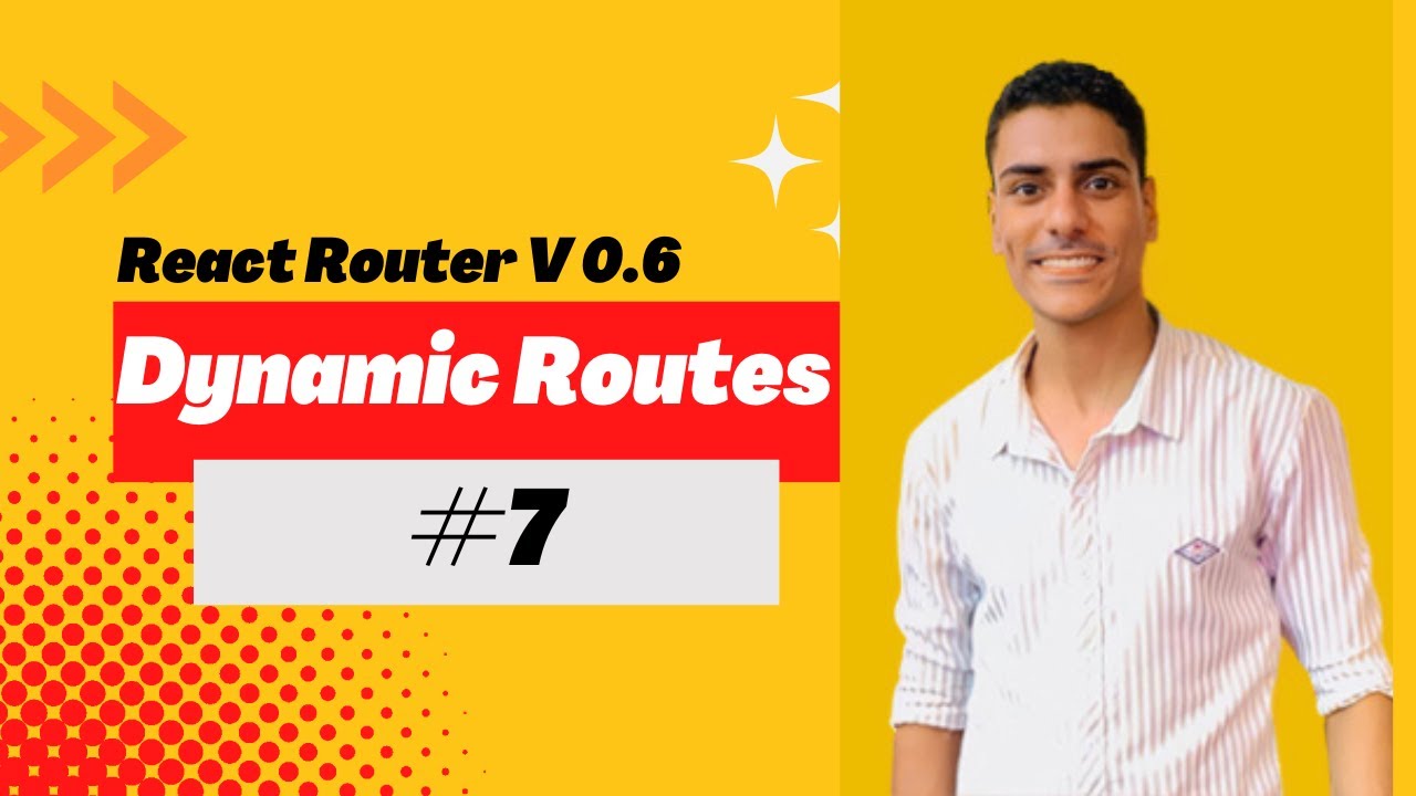 React Router Dom V6 7 Dynamic Routes Youtube