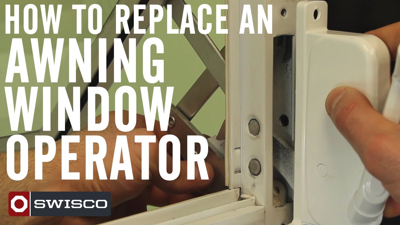 How To Replace An Awning Window Operator 1080p Youtube