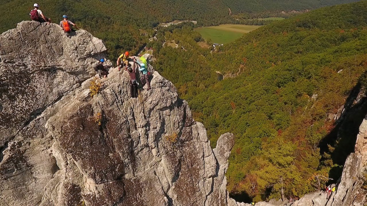 Seneca Rocks Climbing Youtube