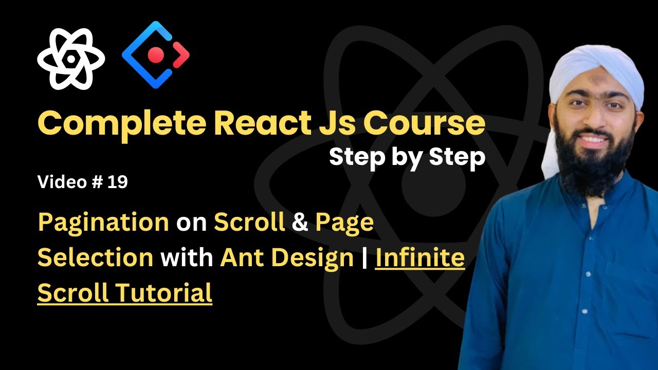 React Pagination On Scroll Page Selection With Ant Design Infinite