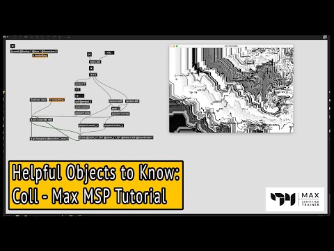 Coll Helpful Max Msp Objects To Know A Max Msp Tutorial Youtube