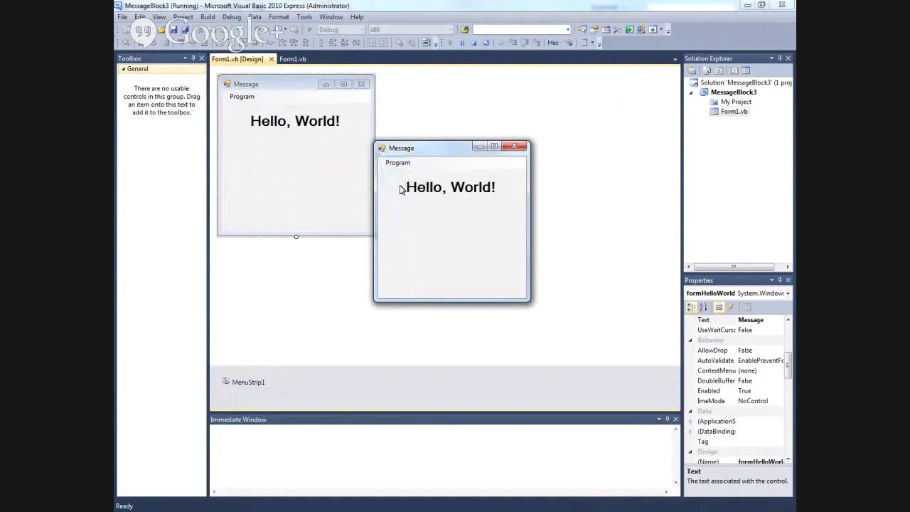 Visual Basic Chapter 2 Youtube