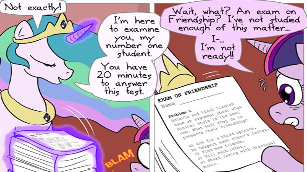 Mlp Comic Dub Celestia S Visit Comedy Youtube