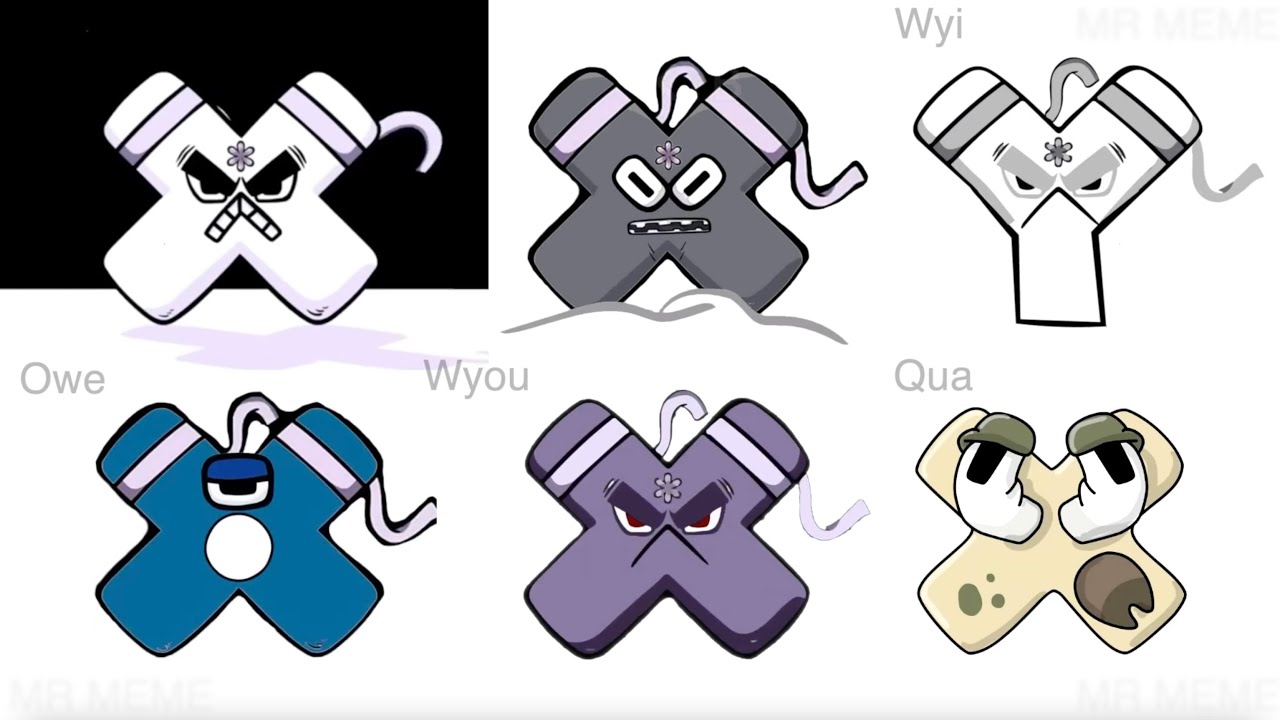 Alphabet Lore But Everyone Is All Different Versions Part 4 Full