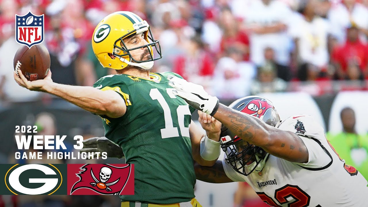 Green Bay Packers Vs Tampa Bay Buccaneers 2022 Week 3 Highlights