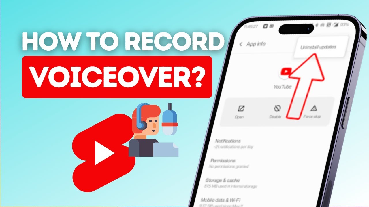 How To Record Voiceover In Youtube Shorts Youtube