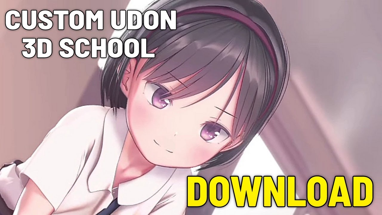 Animation Custom Udon 3d School Youtube