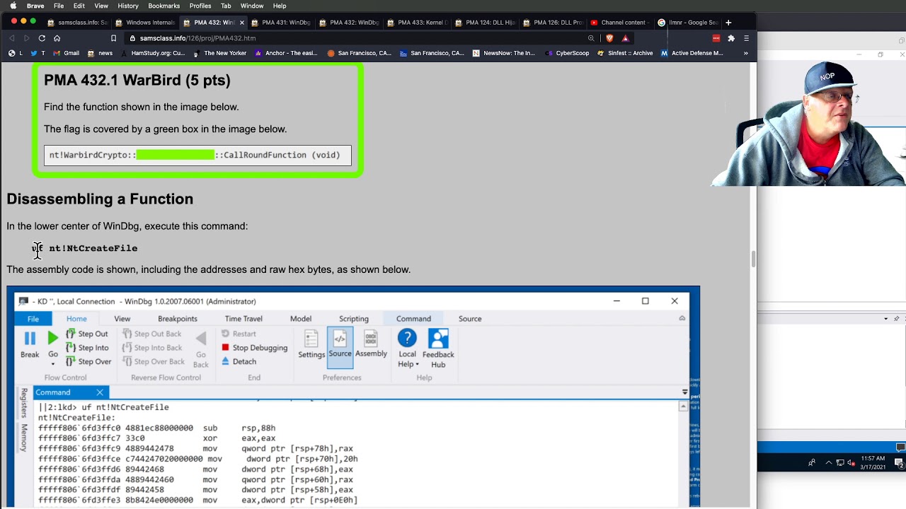 Kernel Debugging With Windbg Youtube