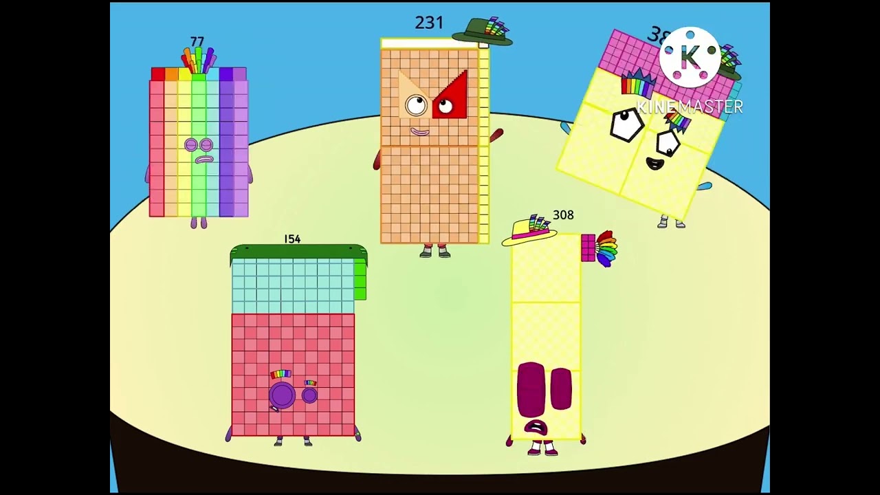Numberblocks Band But Seventy Sevens Youtube