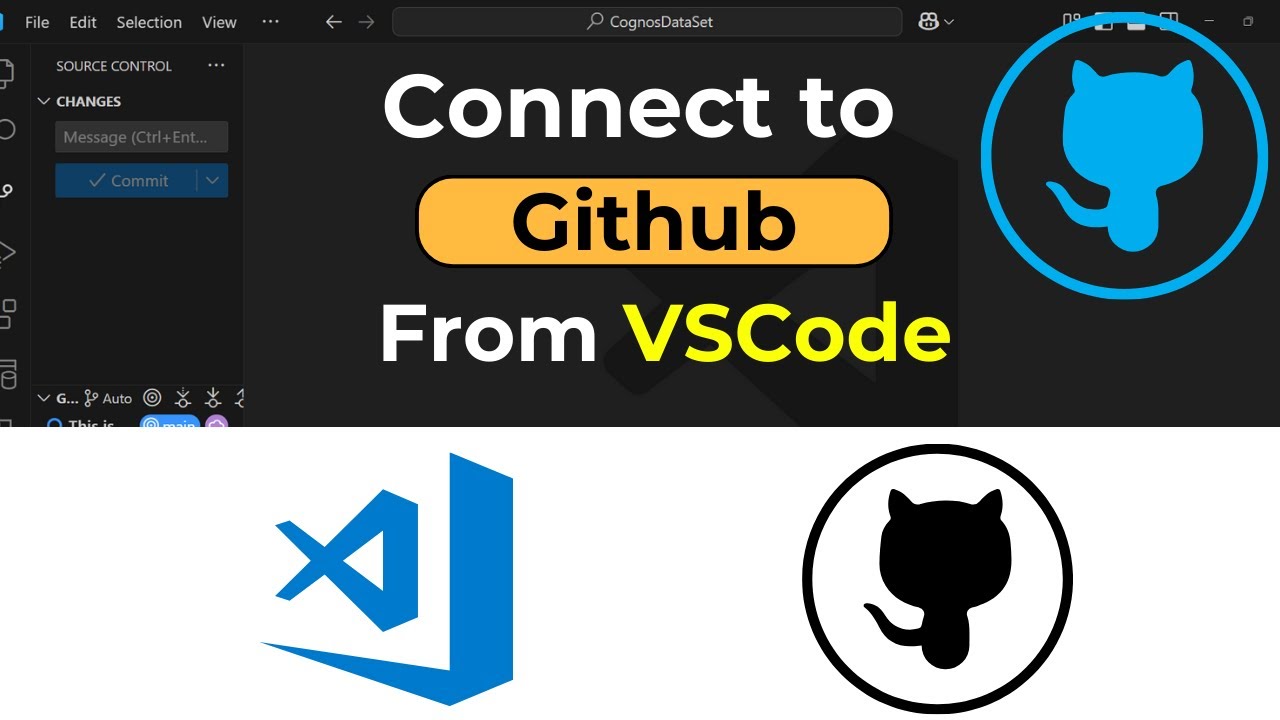 How To Connect Github To Visual Studio Code Step By Step Youtube