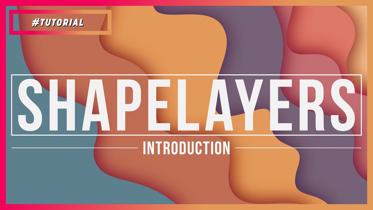 Introdução A Shape Layers After Effects Tutorial Youtube