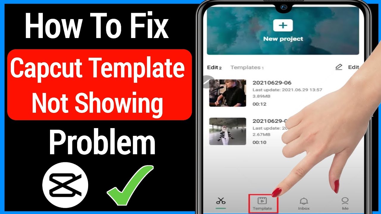 How To Fix Capcut Template Not Showing Problem 2022 Fixed Capcut No