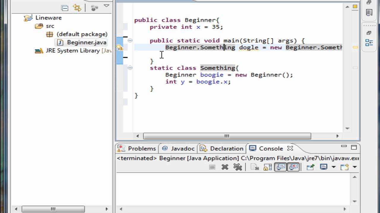 Java Tutorial 12 Nested Classes Youtube