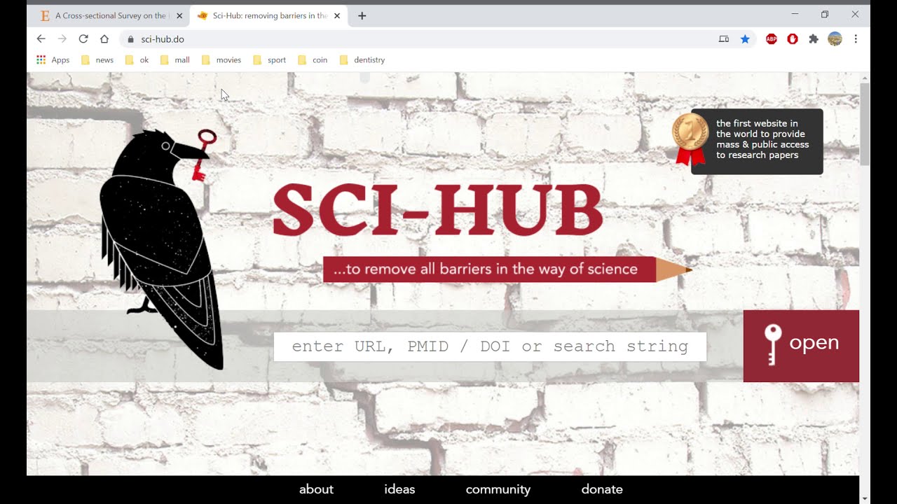 How To Use Sci Hub Sciencedirect Journal Of Endodontics Youtube