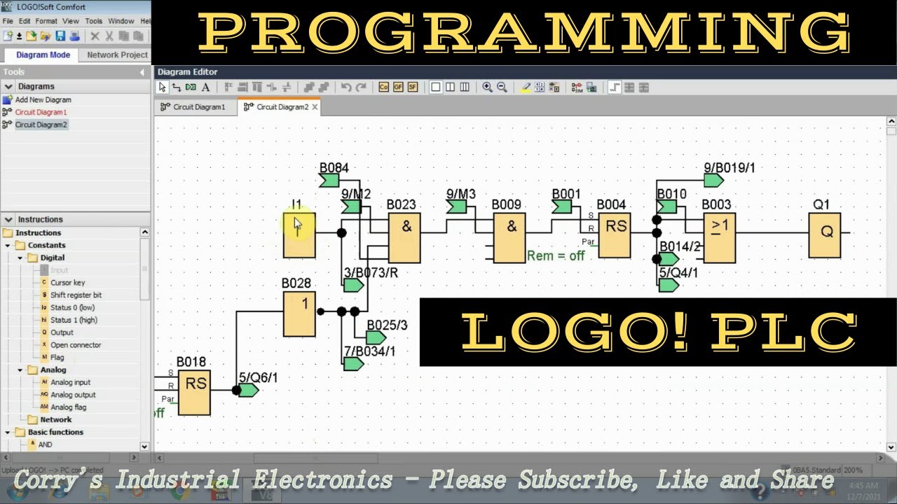 Siemens Logo Soft Comfort V8 Sample Simulation Plc 40 Off