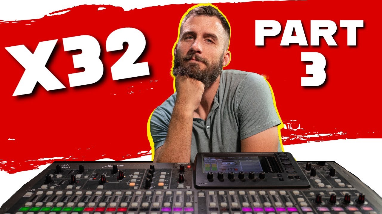 Tutorial Behringer X32 X32 Compact Part 3 Routing Youtube