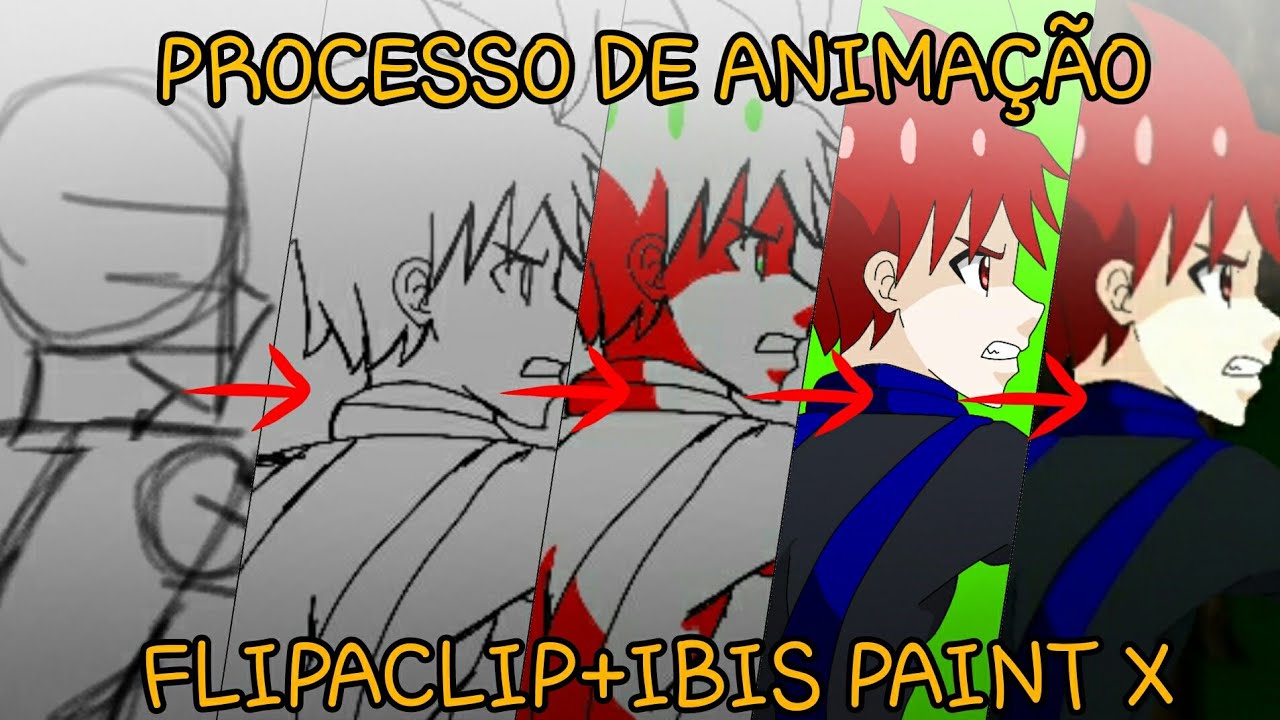 Processo De Animação Flipaclip Ibis Paint X Youtube
