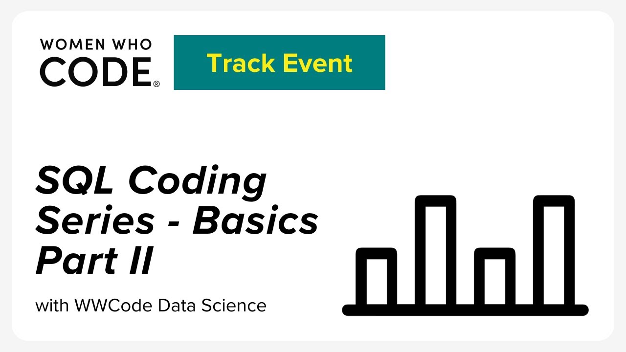 Sql Coding Series Basics Part Ii Youtube