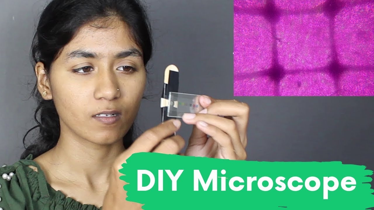 Diy Microscope Thinktac Diy Science Youtube