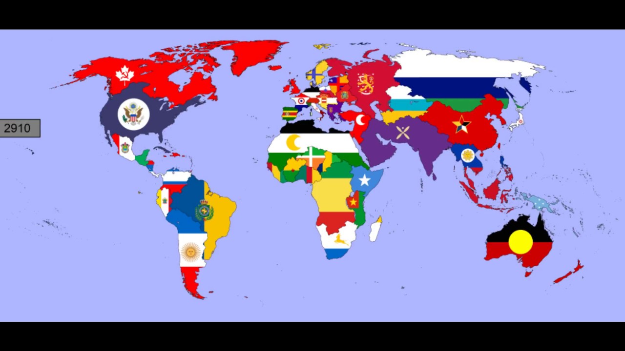 World Map 2500